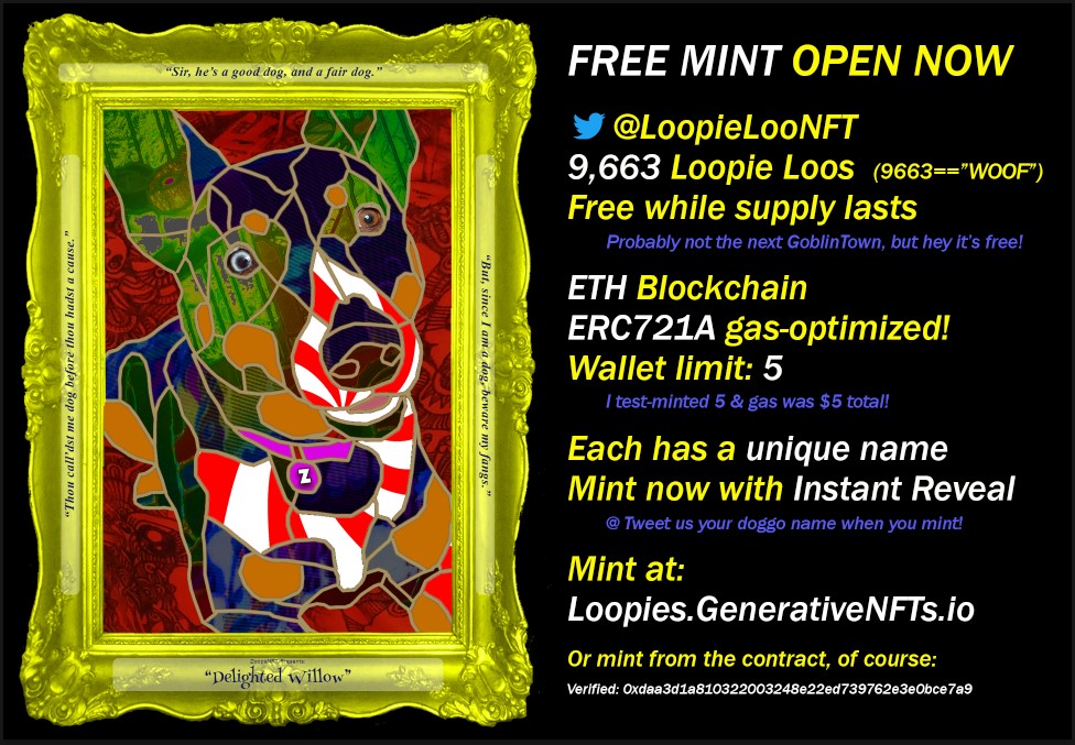 FREE MINT NOW: LoopieLoo NFT